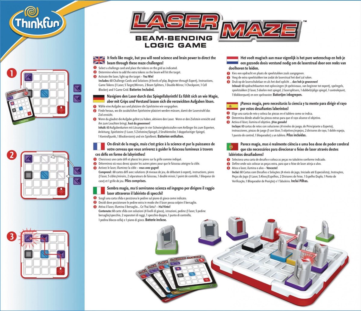 Laser Maze - Koning Bordspel