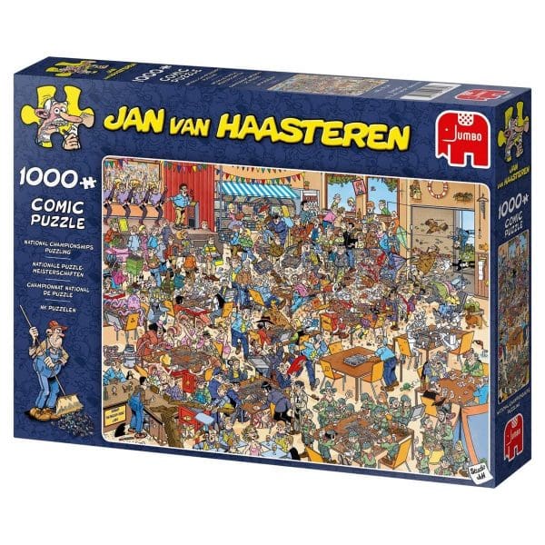 Jan van Haasteren NK Puzzelen puzzel - 1000 stukjes - Koning Bordspel