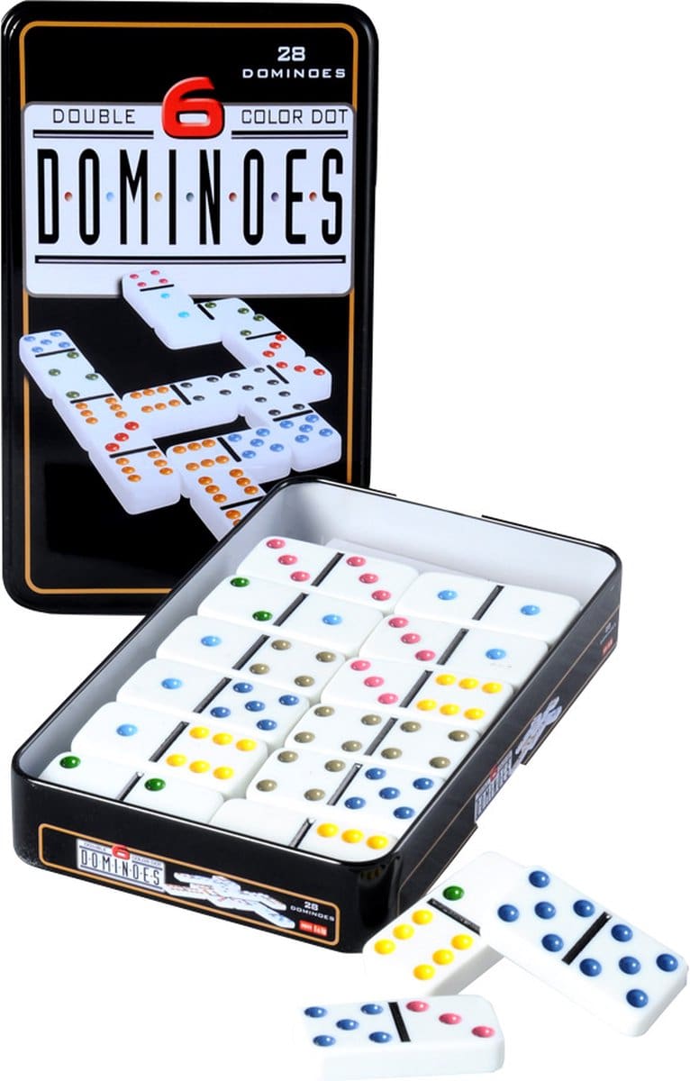 Double 6 Dominoes - Koning Bordspel