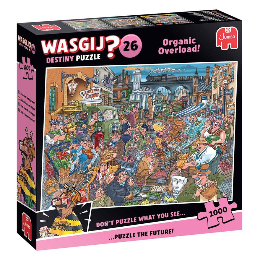 Wasgij Destiny 26 Barstensvol Bio! - Koning Bordspel
