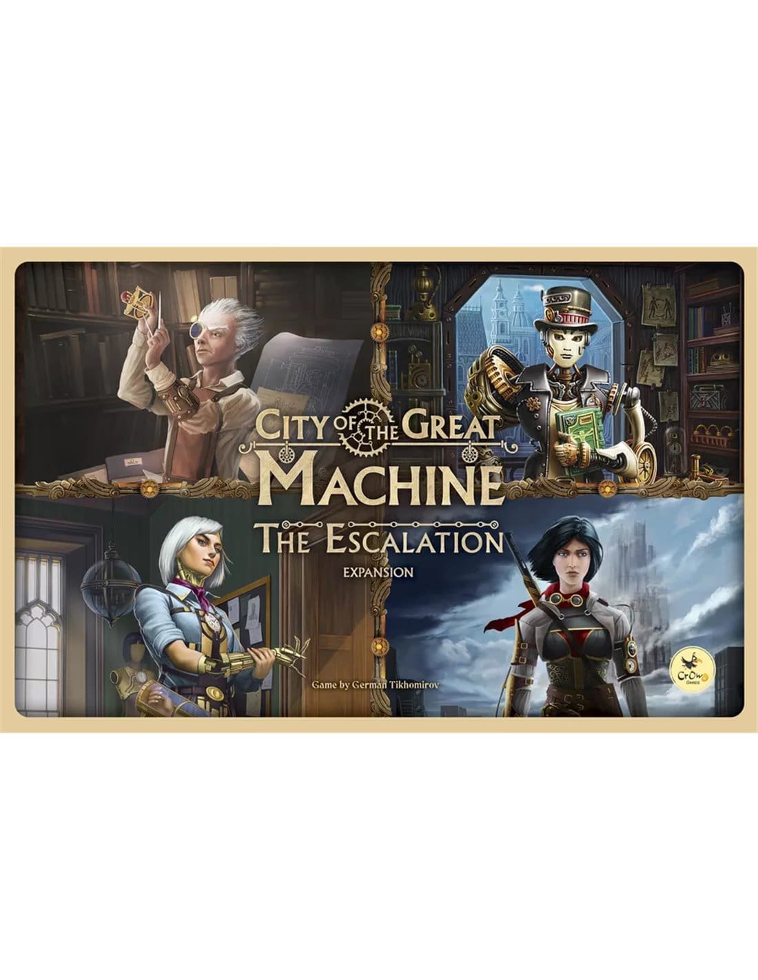 City of the Great Machines The Escalation - Koning Bordspel