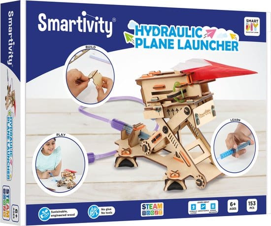 Smartivity Hydraulic Plane Launcher - Koning Bordspel