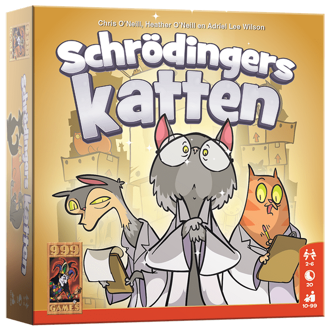 Schrödingers Katten - Koning Bordspel