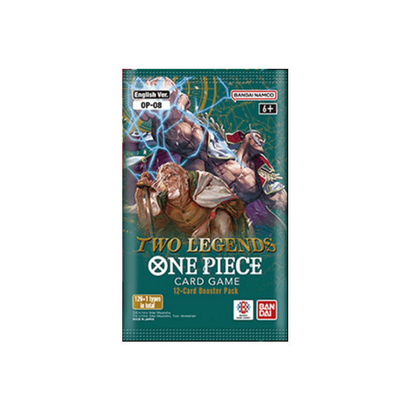 One Piece OP08 Two Legends Boosterpack - Koning Bordspel