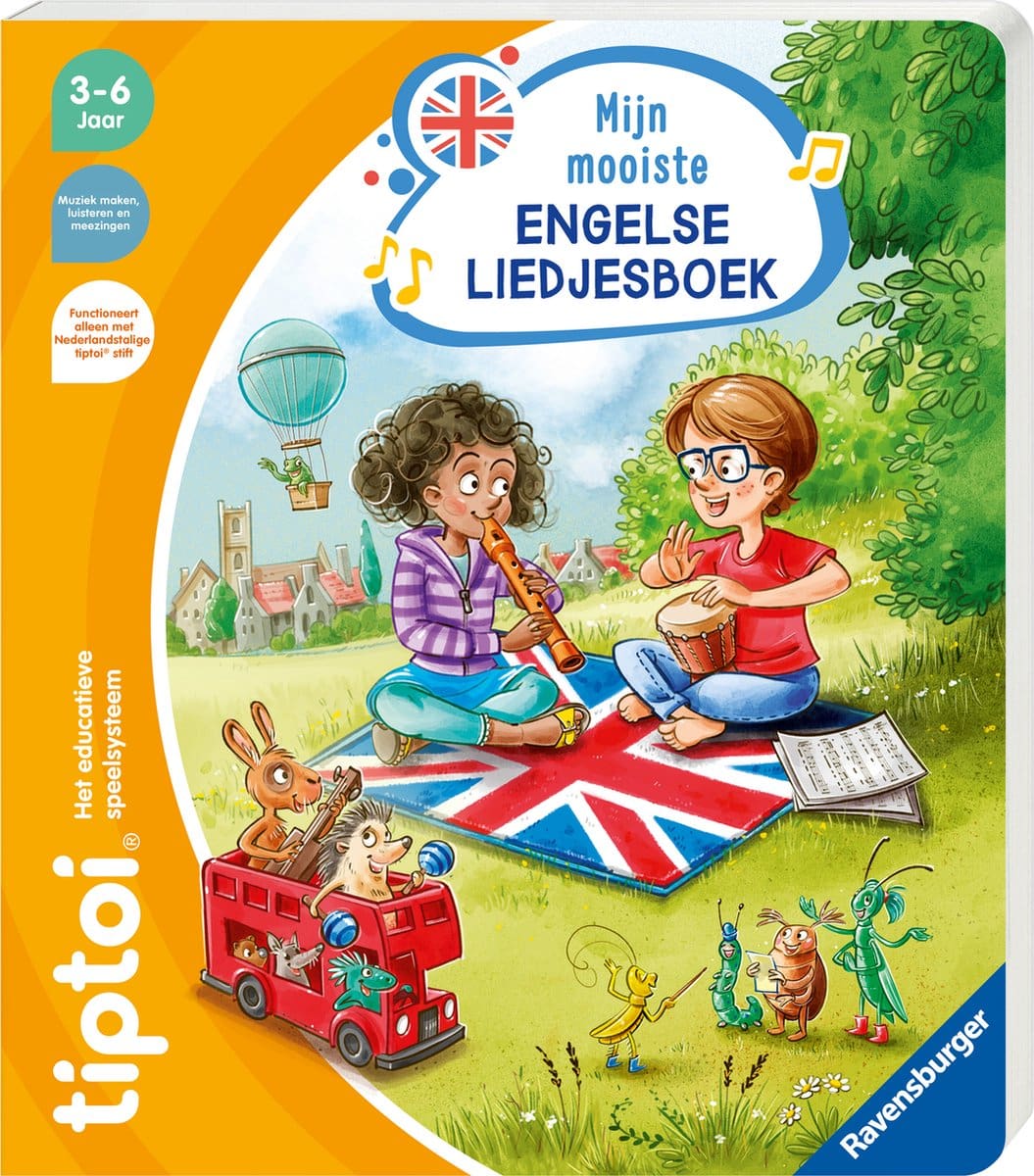 Tiptoi boek - Mijn Mooiste Engelse Liedjesboek - Koning Bordspel